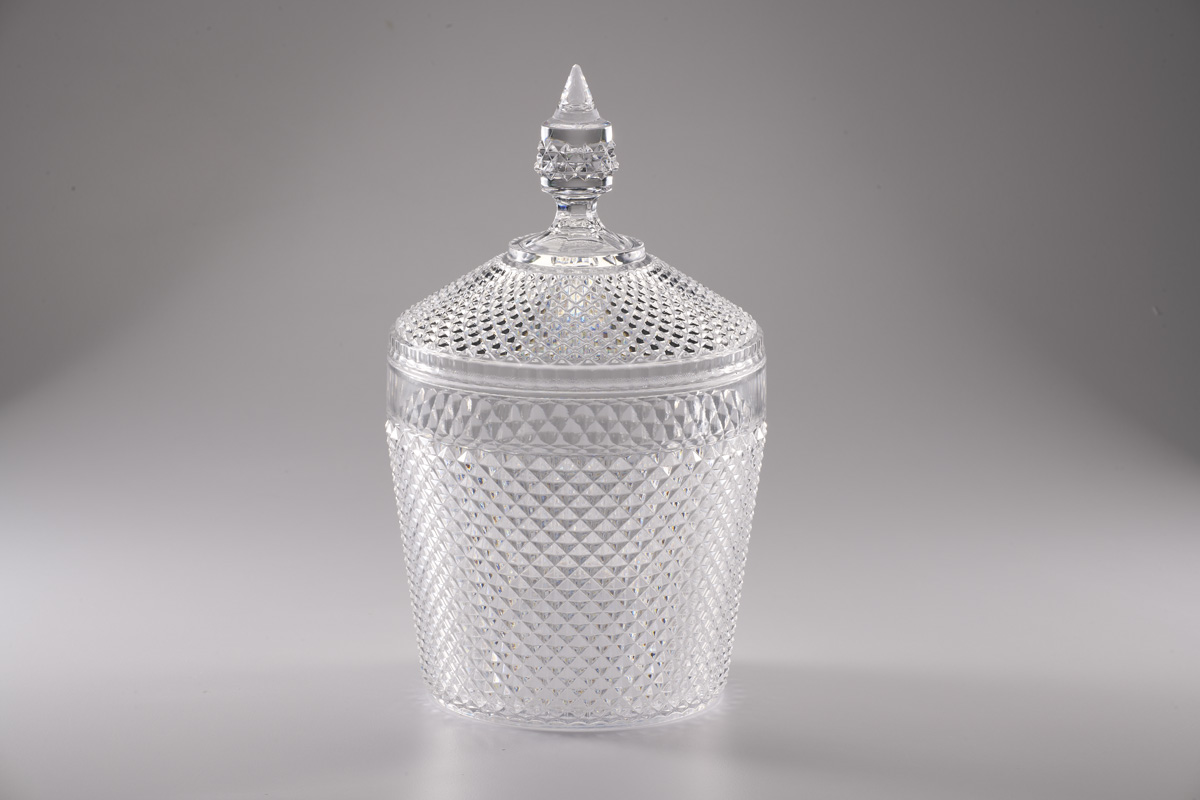 Order Vague Vague Clear Acrylic Diamond Bucket with Cover Transparent ...
