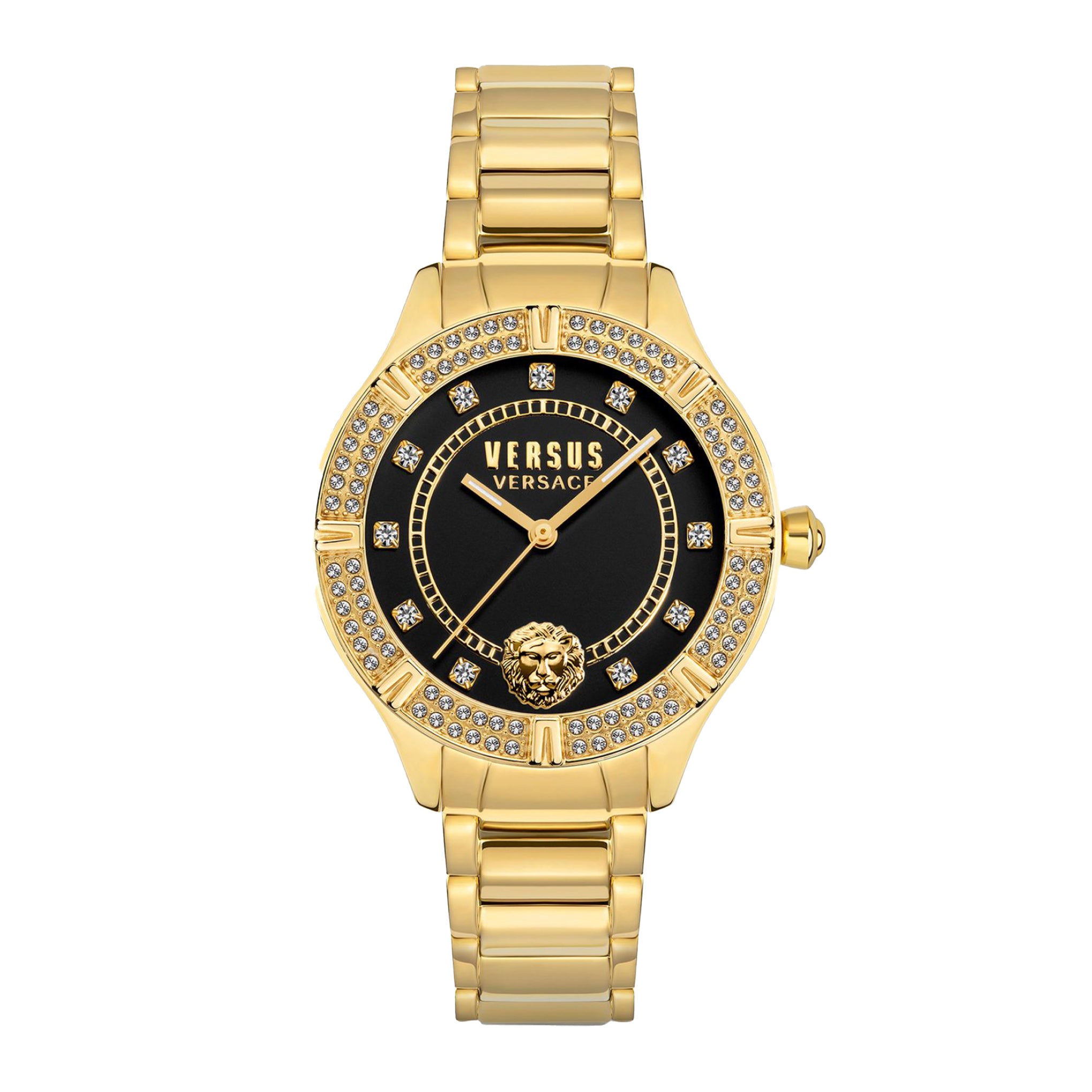 Order Versus Versace Women's Gold Stainless Steel Analog Watch Vsp263221 Now! | Jomla.ae