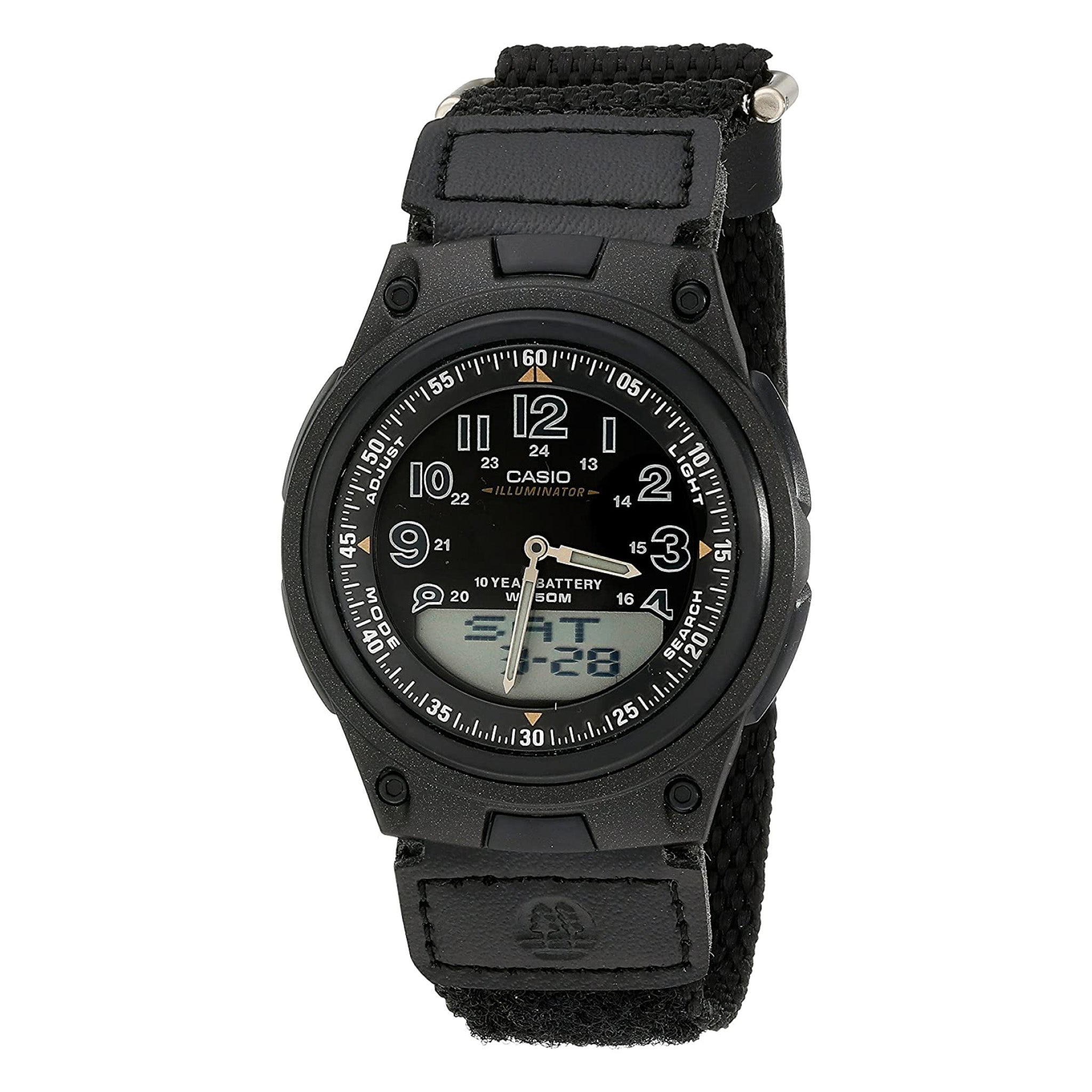 Order Watch For Men By Casio, Analog/Digital, Resin, Black, Aw-80v-1bv ...