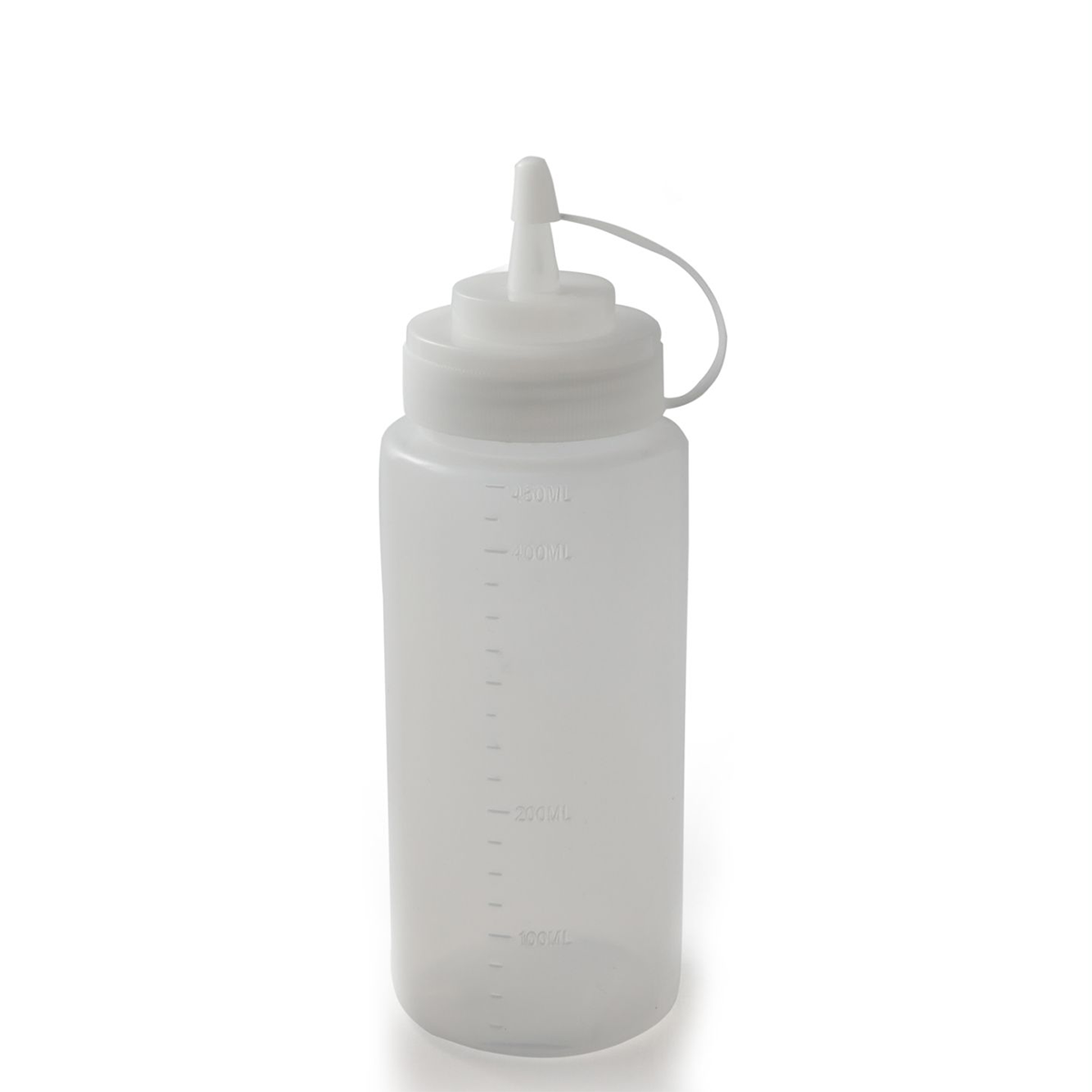 Order White Plastic 450 ml Sqeezer with Lid White Now! | Jomla.ae
