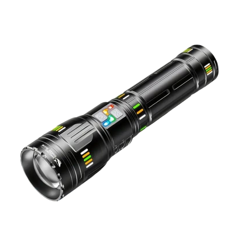 Rechargeable Laser Super Bright Powerful Tactical Flashlights | Jomla.ae
