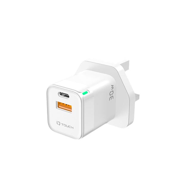 Order IQ Touch 30W Dual Port USB-C & A Wall Charger With GaN Tech Now ...