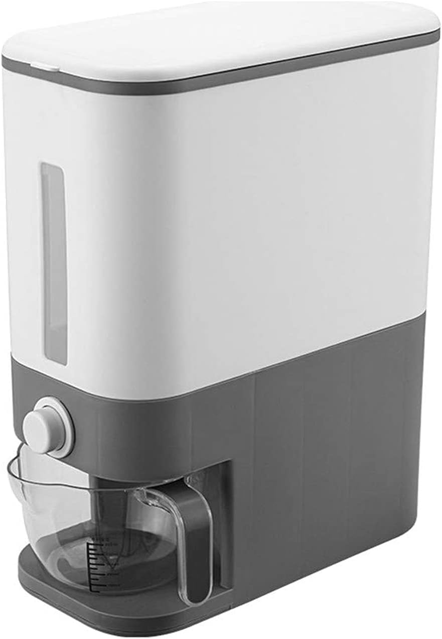Food Container Storage with Lid & Measuring Cup 10L | Jomla.ae