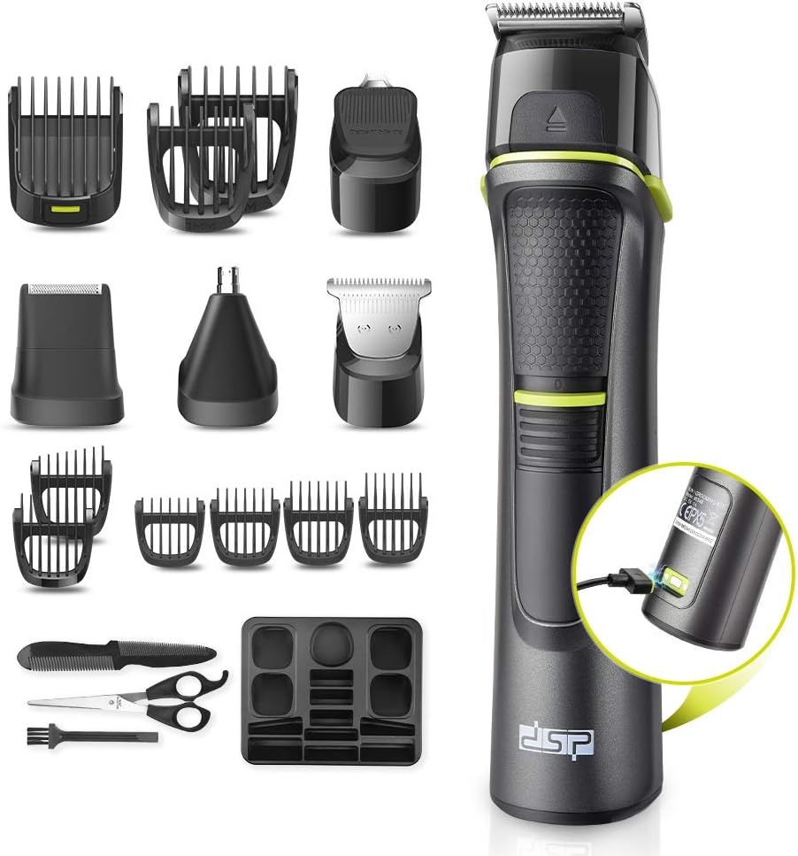 Order Dsp 14 in 1 Cordless Hair Clippers for Men Now! | Jomla.ae