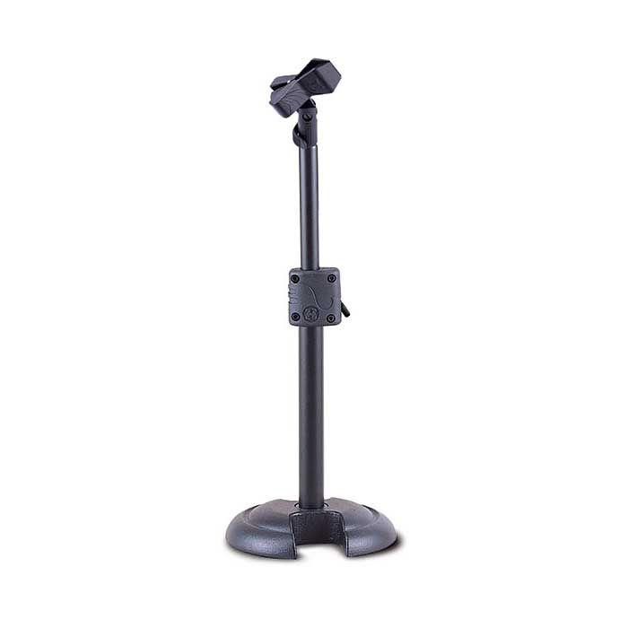 Hercules Stands MS100B H-Base Microphone Stand with EZ Mic Clip | Jomla.ae