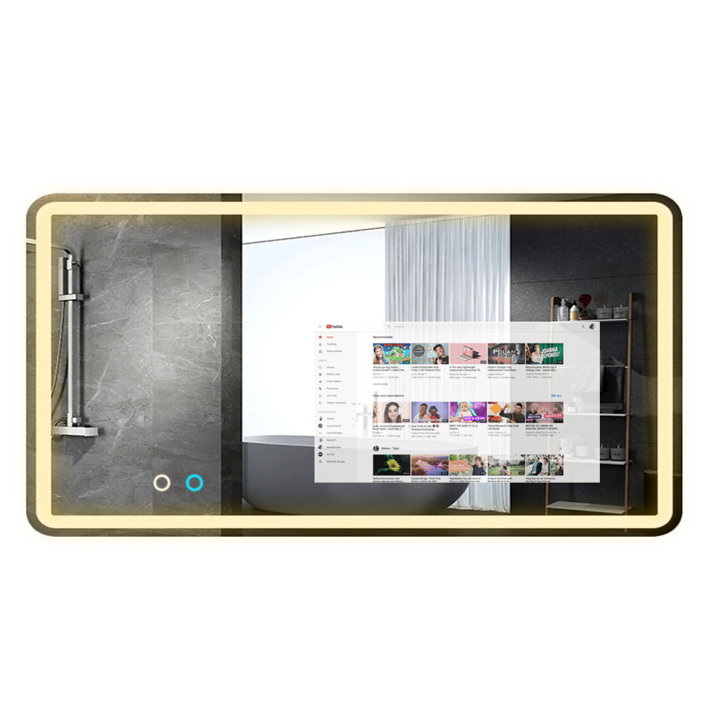 Order Led Mirror With Android Smart Screen 21.5 inch FHD Now! | Jomla.ae