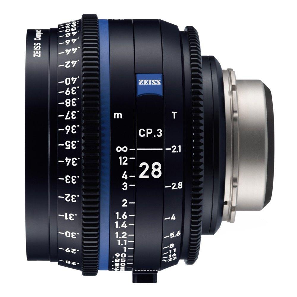 Zeiss CP.3 28mm T2.1 Compact Prime Lens (PL Mount, Meters) | Jomla.ae