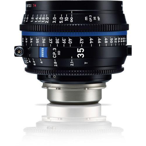 Order Zeiss CP.3 XD 35mm T2.1 Compact Prime Lens (PL Mount, Meters) Now ...