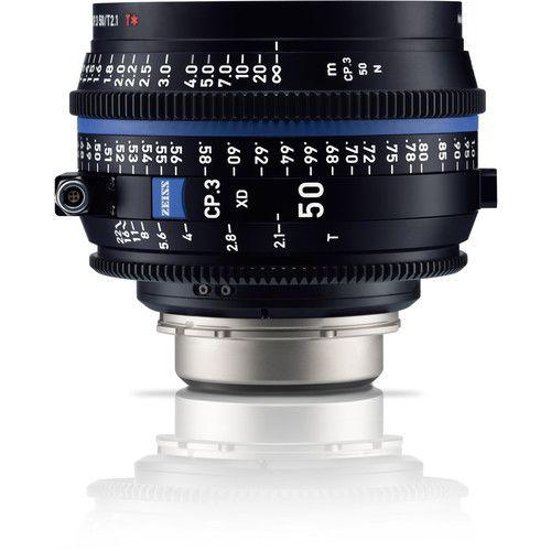 Order Zeiss CP.3 XD 50mm T2.1 Compact Prime Lens (PL Mount, Meters) Now ...