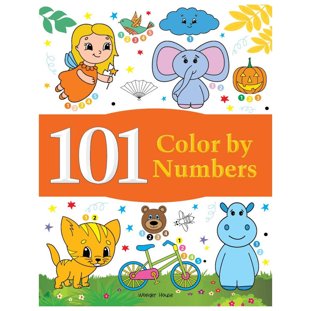 Order 101 Color By Numbers: Fun Activity Book For Children Now! | Jomla.ae