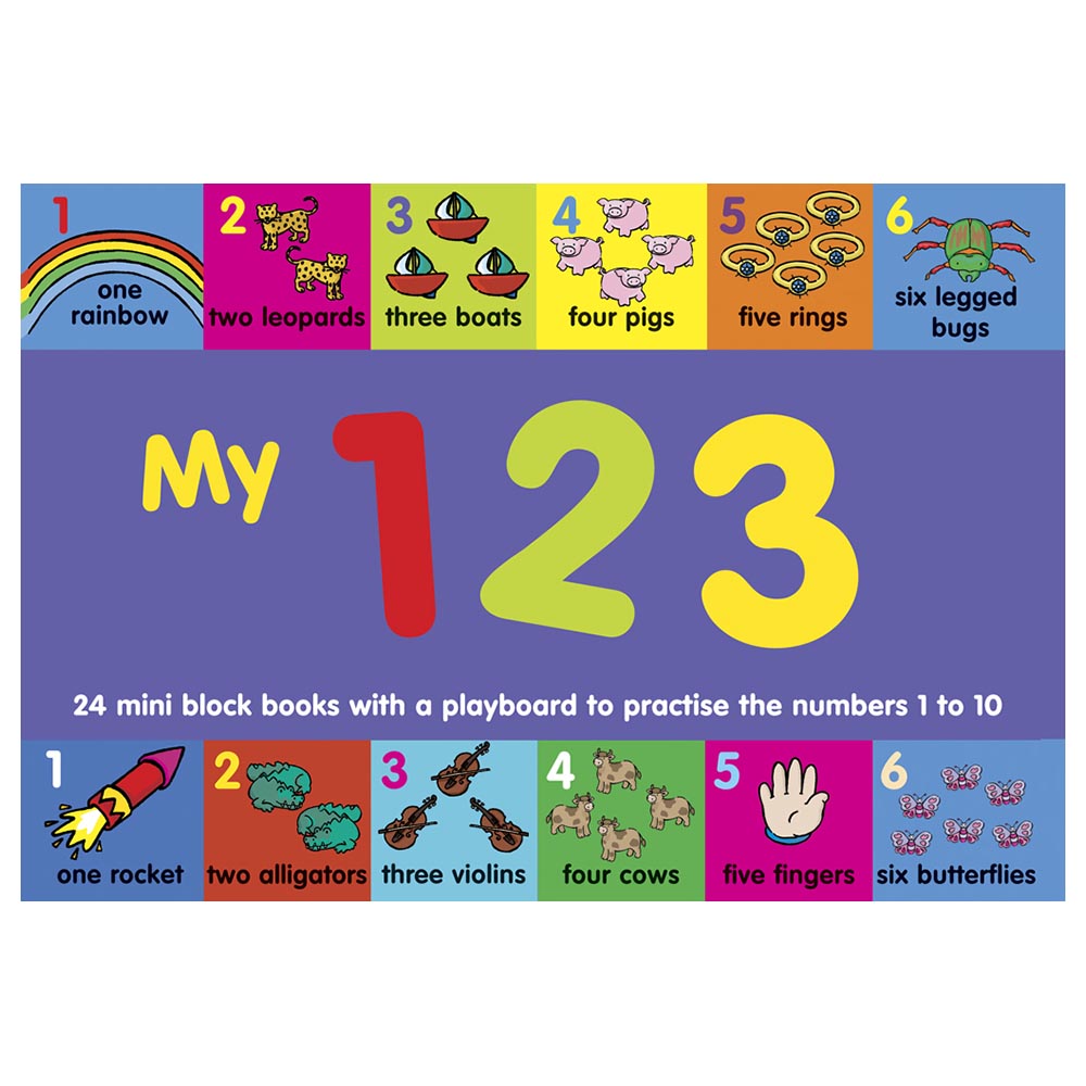 123 Mini Books - Set Of 24 | Jomla.ae