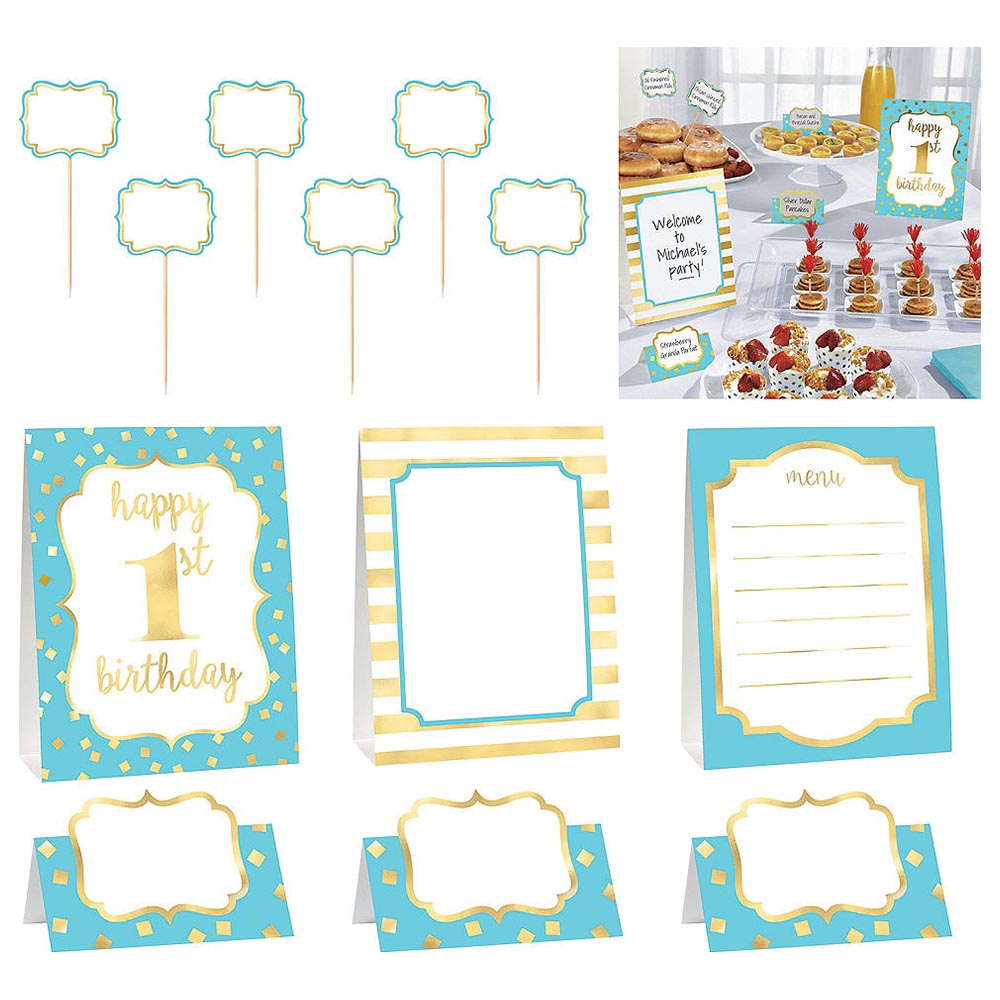 Order 1st Birthday Buffet Decorating Kit Now! | Jomla.ae