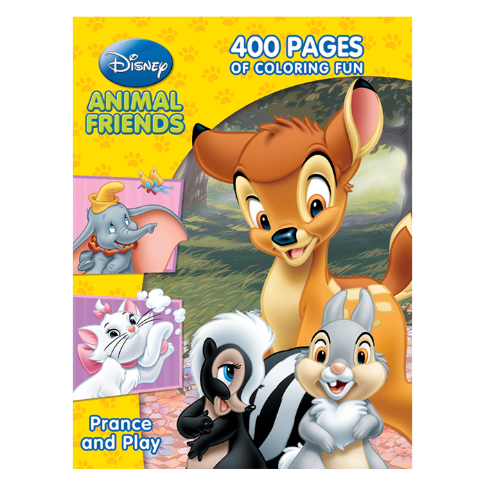 1st Kid - Disney Animal Friends Prance & Play Coloring Book | Jomla.ae