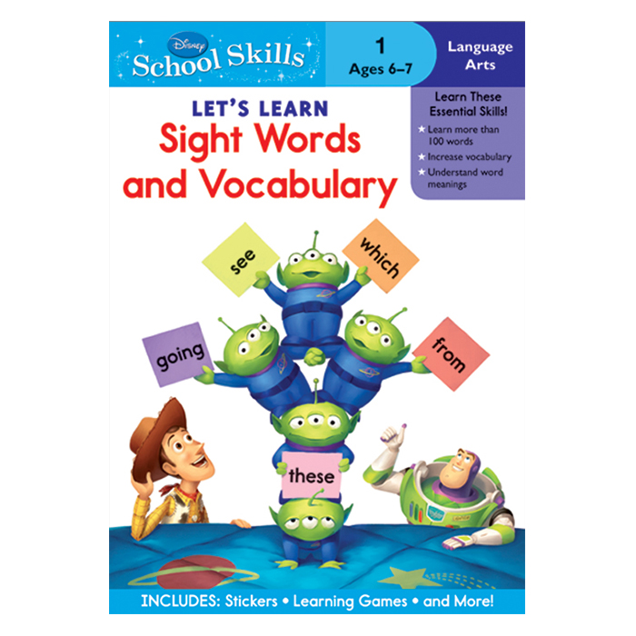 1st Kid - Disney Lets Learn Sight Words & Vocabulary No 2 | Jomla.ae