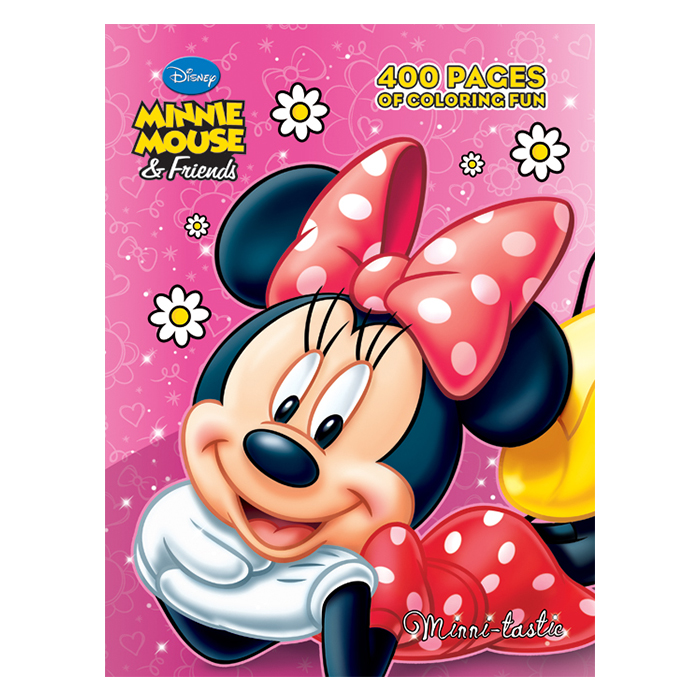 1st Kid - Minnie Mouse Tastic Coloring Book | Jomla.ae