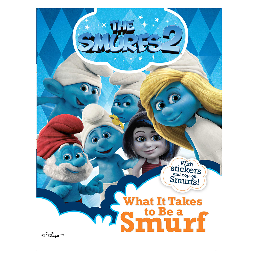1st Kid - The Smurfs What It Takes to Be Smurf with Stickers | Jomla.ae