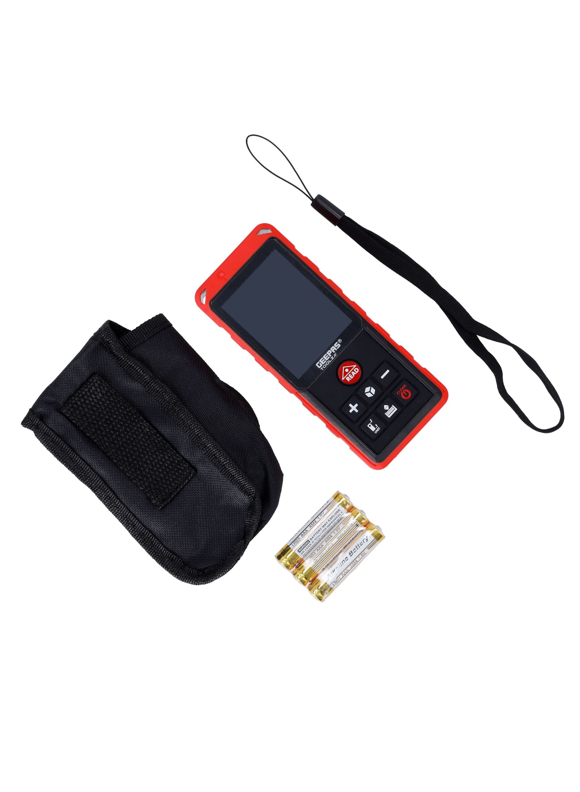 Geepas Laser Distance Meter, 40m Laser Measurement Tool Lcd Laser ...