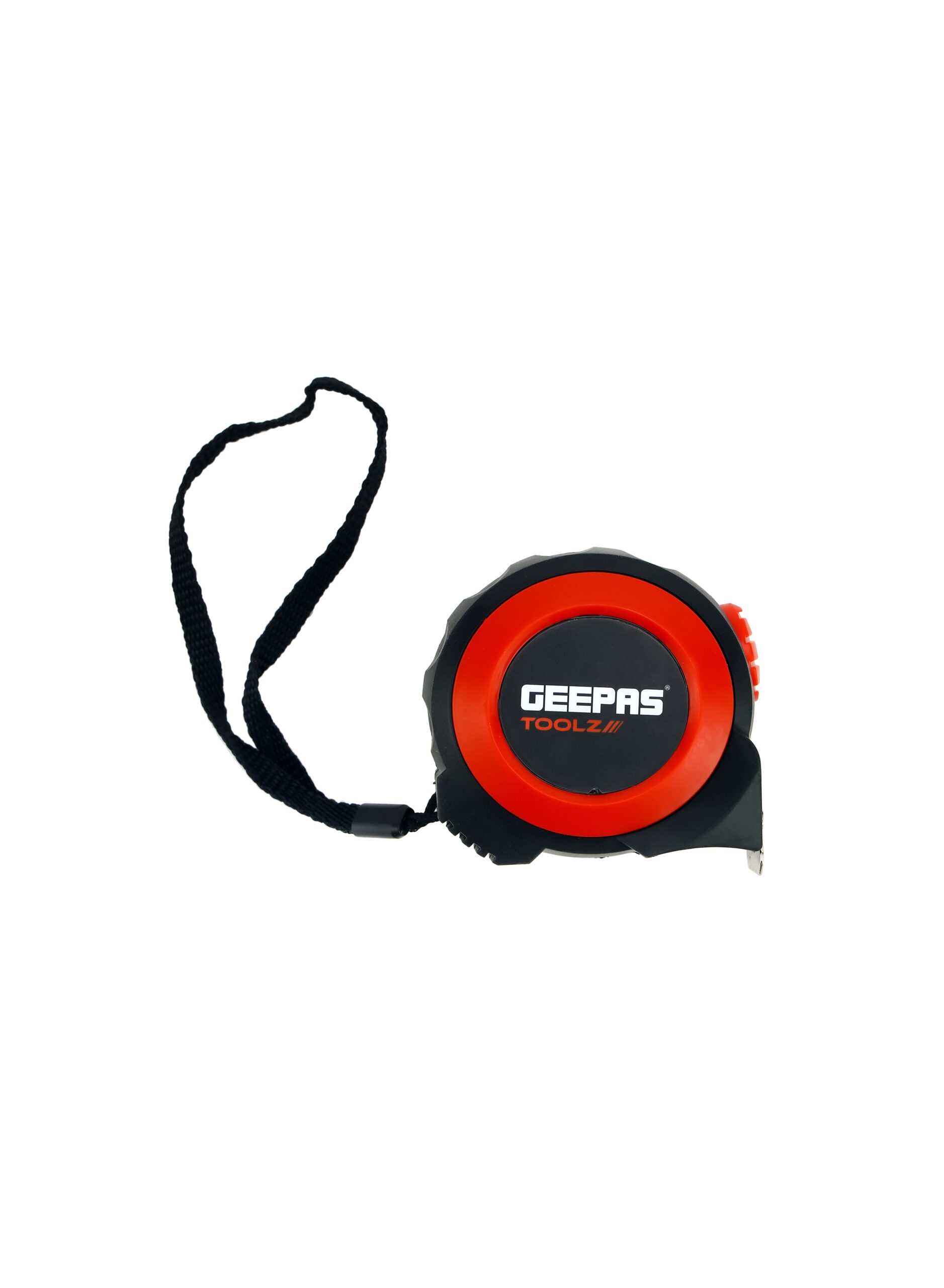 Geepas Measuring Tape , 10 M X 25 Mm, Rubber Grip Body High Visibility ...