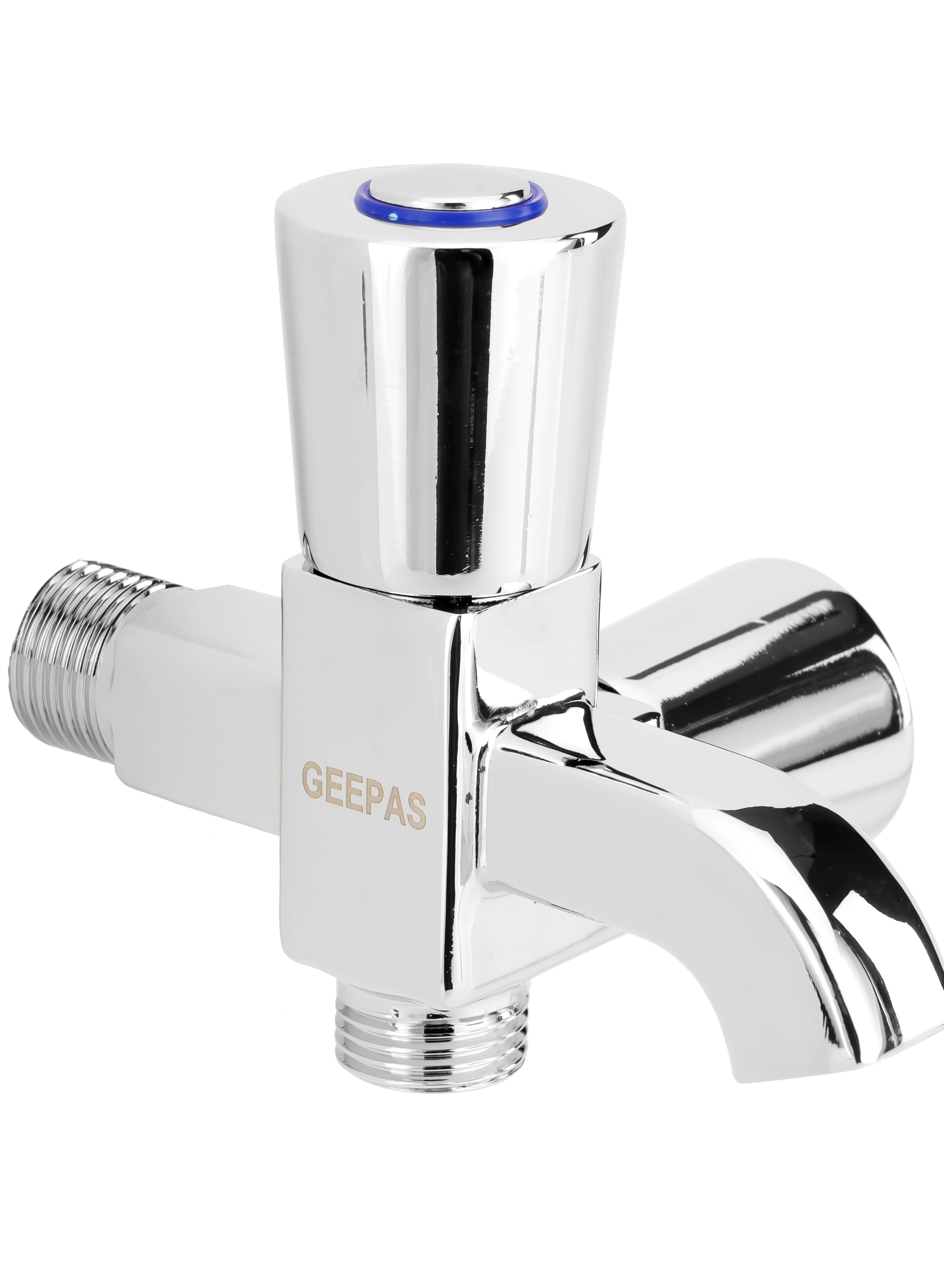 Order Geepas Wall Mounted 2-In-1 Bib Tap- Brass Tap With Solid Lever ...