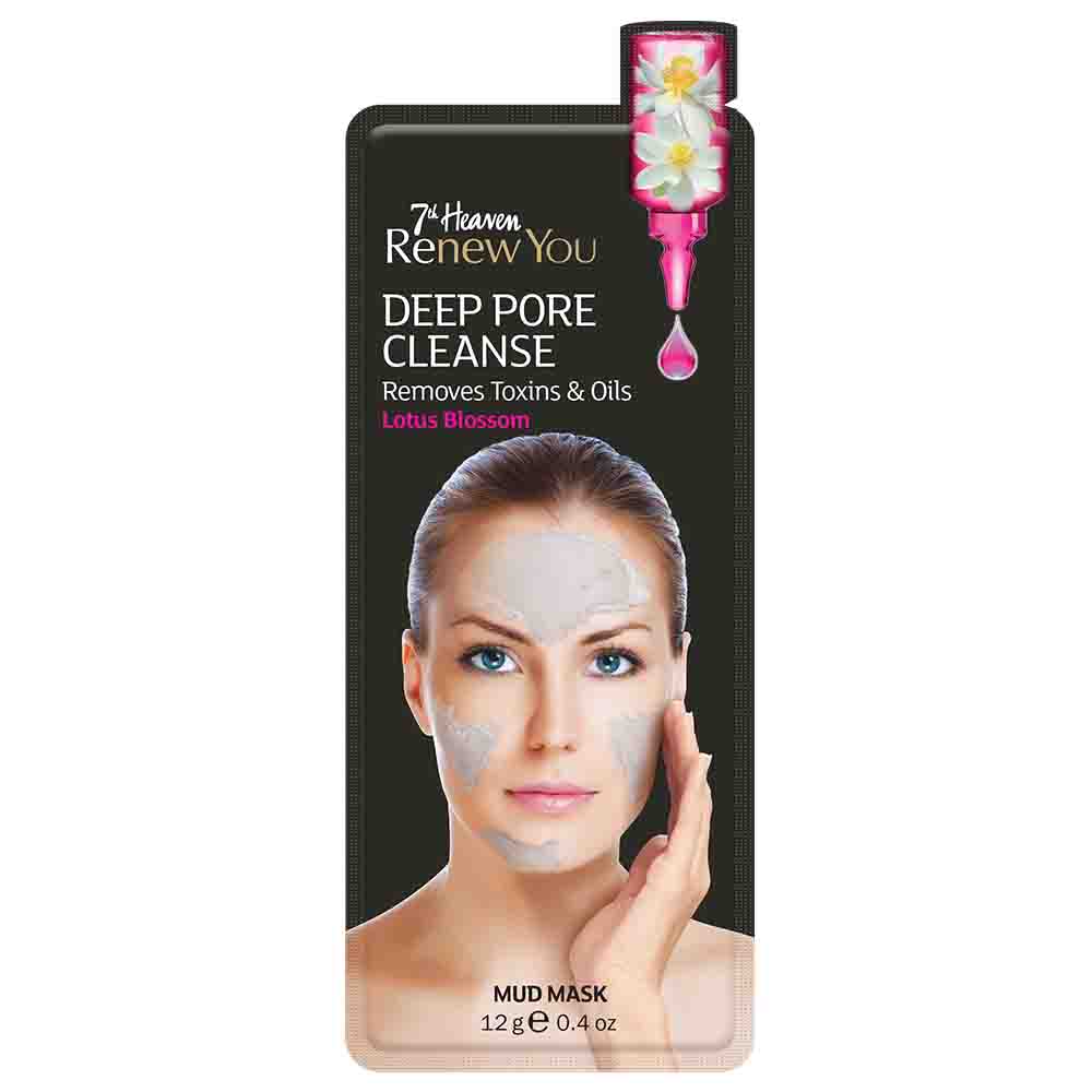 Order 7th Heaven - Deep Pore Cleanse Mud Face Mask Now! | Jomla.ae