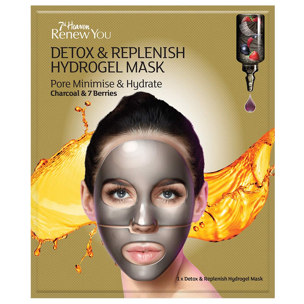 Order 7th Heaven - Detox & Replenish Hydrogel Face Mask Now! | Jomla.ae