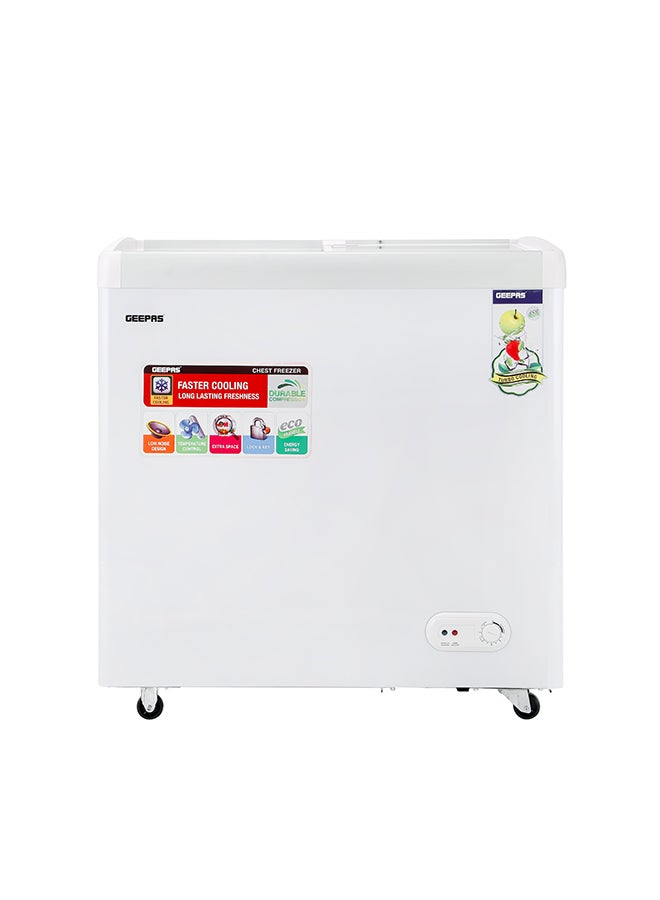 Order Geepas Chest Showcase Freezer-Convertible Freezer And Fridge ...