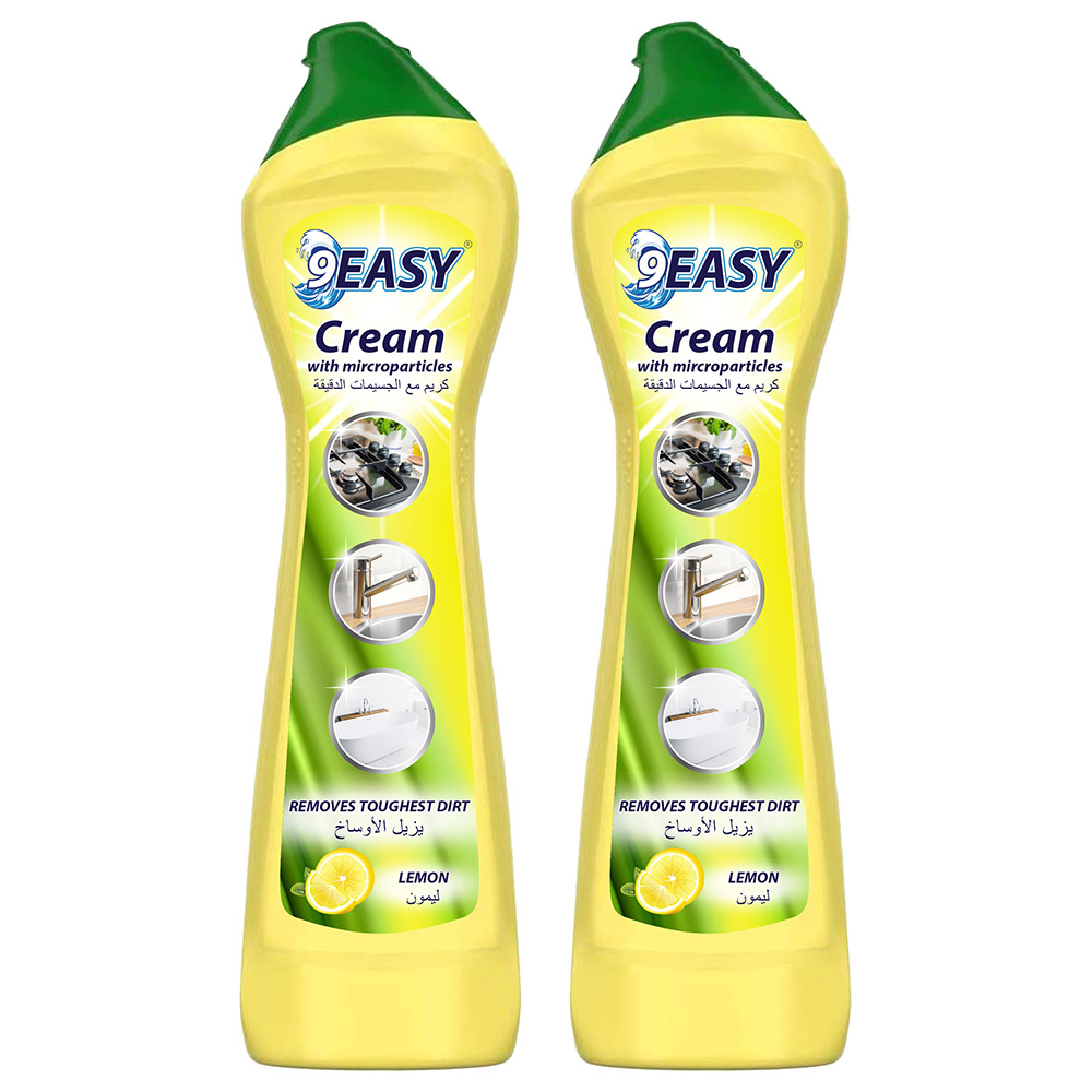 Order 9Easy - Cream Cleaner Lemon 500ml - Pack of 2 Now! | Jomla.ae
