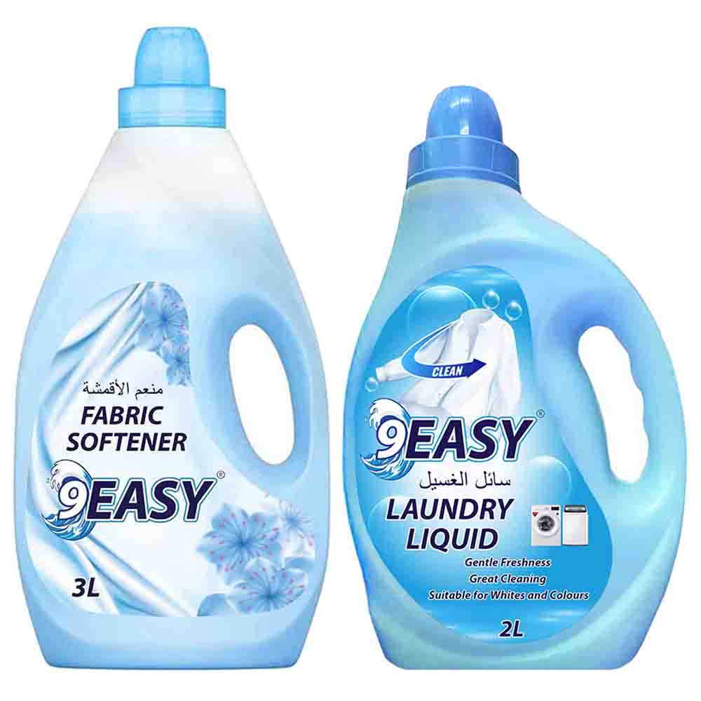 Order 9Easy - Laundry Liquid - 2L + Fabric Softener - Blue - 3L Now ...