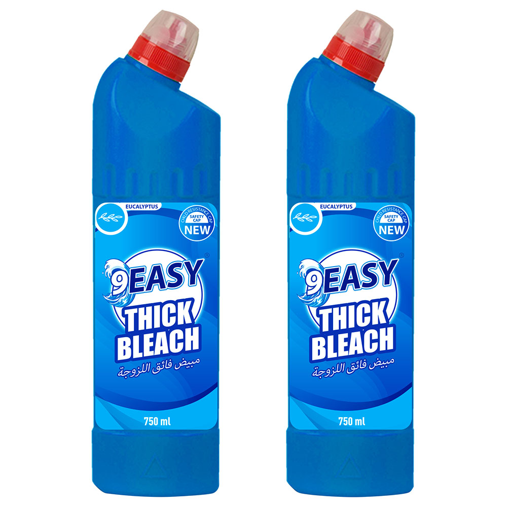 Order 9Easy - Thick Bleach Eucalyptus 750ml - Pack of 2 Now! | Jomla.ae