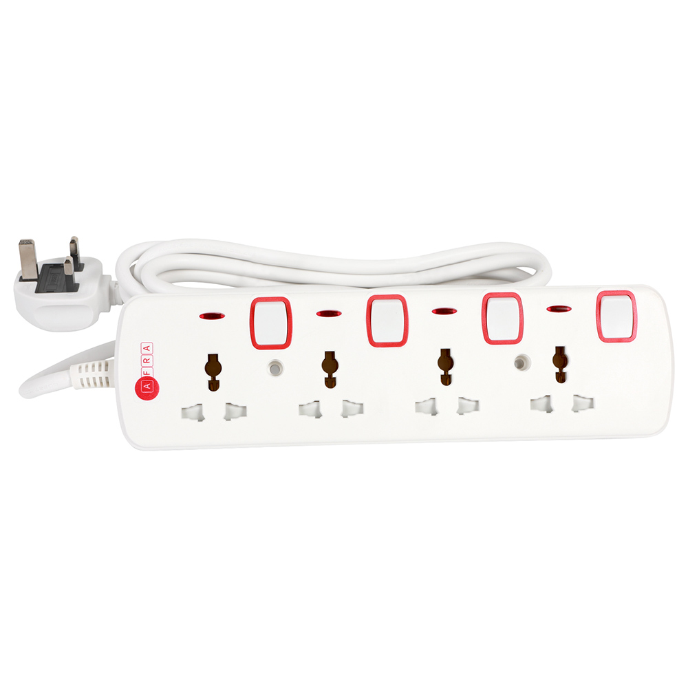 Order AFRA - Universal Extension Cord W/ 4 Sockets & Cable 5 Meter Now ...