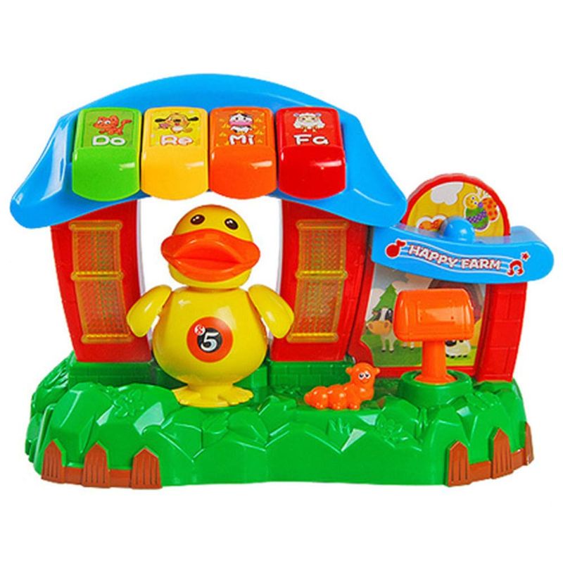 Abero - Baby Toys Duck Paradise Multifunction Music Piano | Jomla.ae