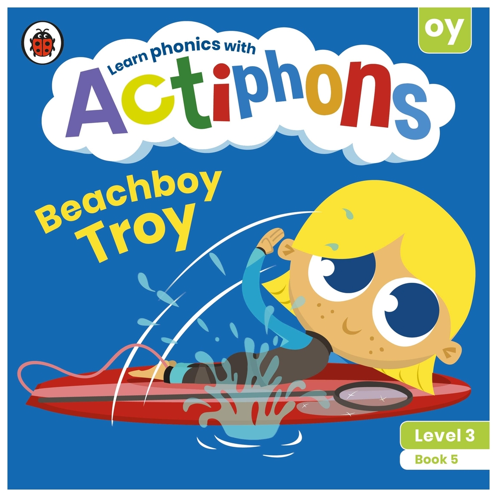 اطلب كتب اطفال المستوى الثالث انجليزي رقم 5 Actiphons Level 3 Book 5 Beachboy Troy: Learn ...