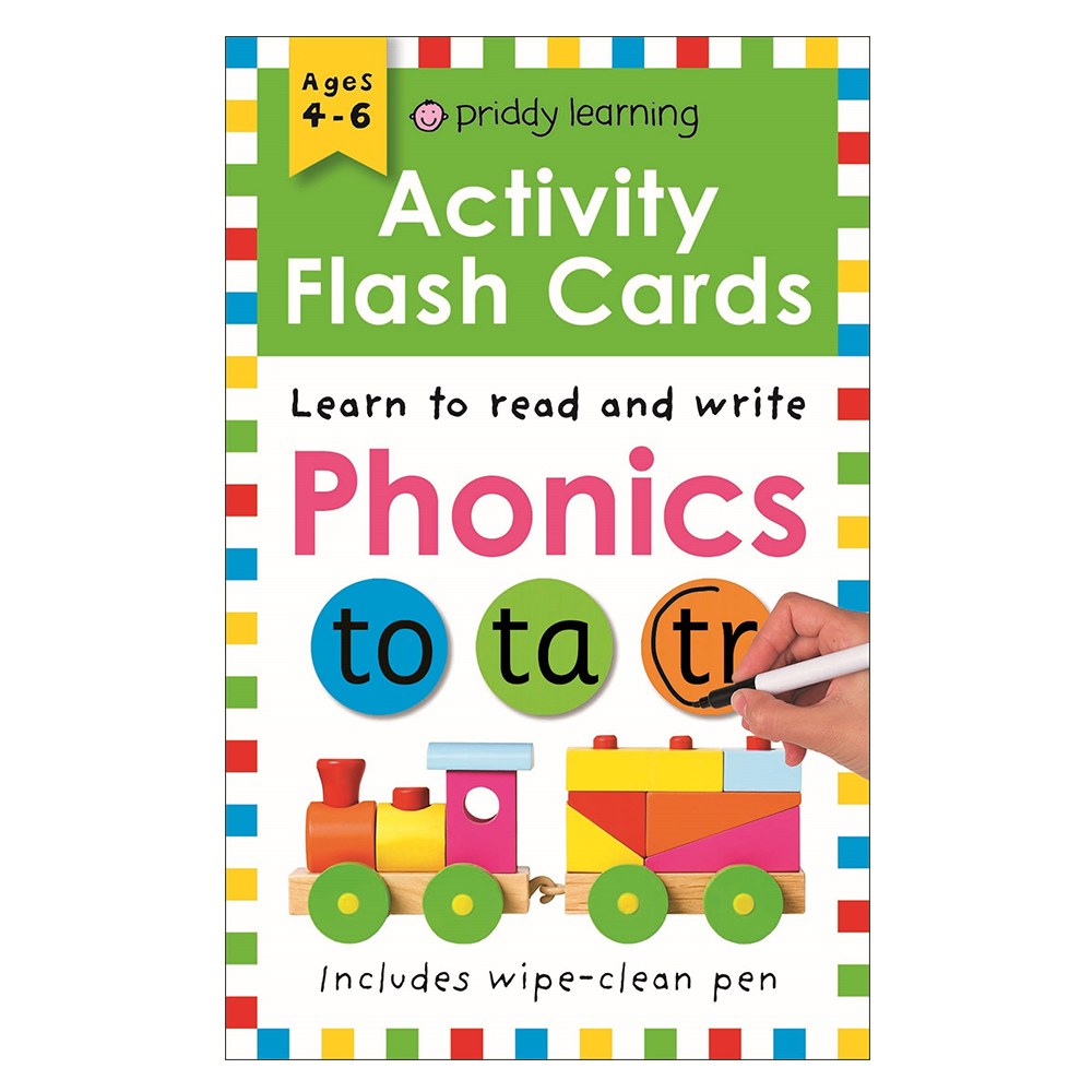 Order Activity Flash Cards : Learn to Read and Write Phonics Now ...