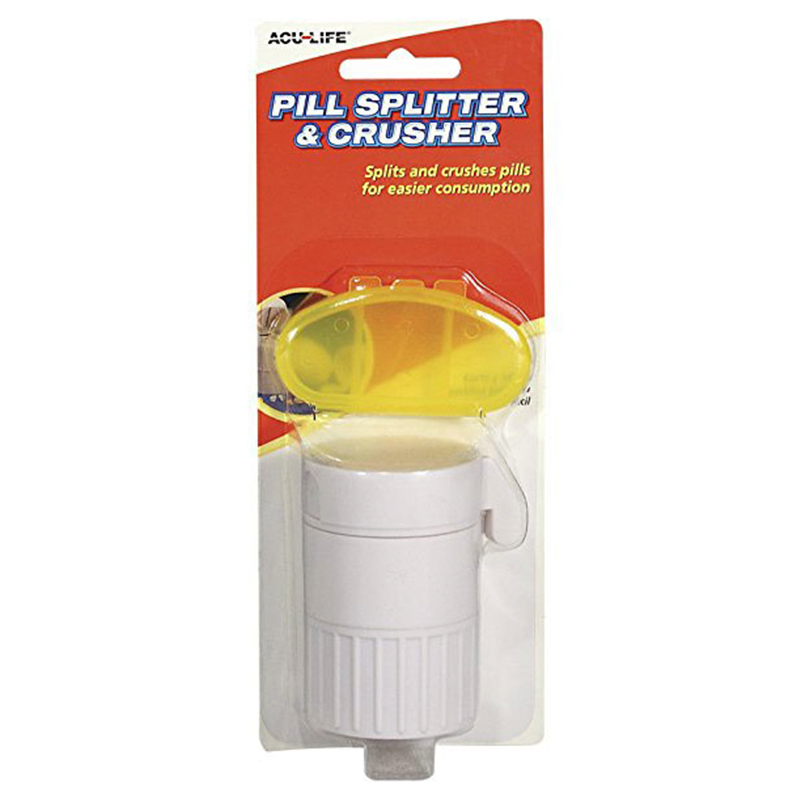 Order Acu Life - Pill Splitter/Crusher& Pillbox - Assorted Color Now ...