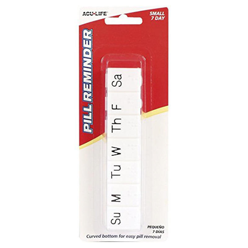Order Acu Life - Small 7 Day Pill Box - Assorted Color Now! | Jomla.ae
