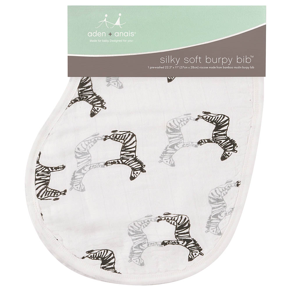 Aden + Anais - Silky Soft Single Burpy Bib - Sahara Motif | Jomla.ae