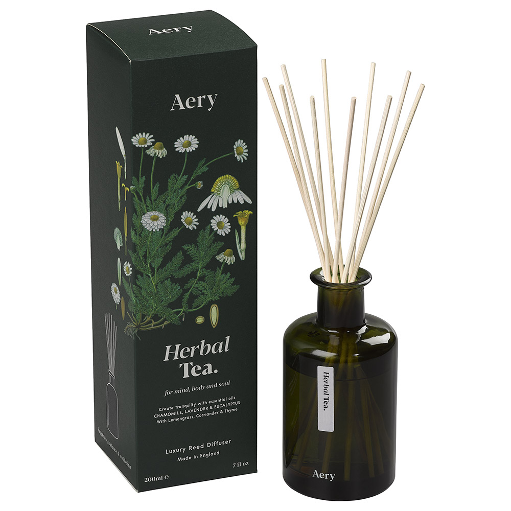 Aery - Herbal Tea Diffuser 200ml - Black | Jomla.ae