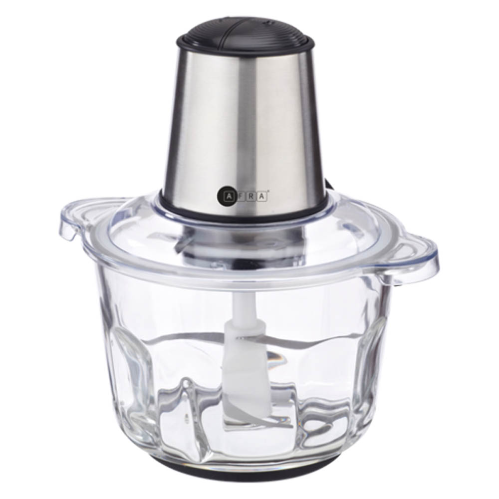 Order Afra - Chopper 400W Compact 2.5L Glass Jar Stainless Steel Blades ...