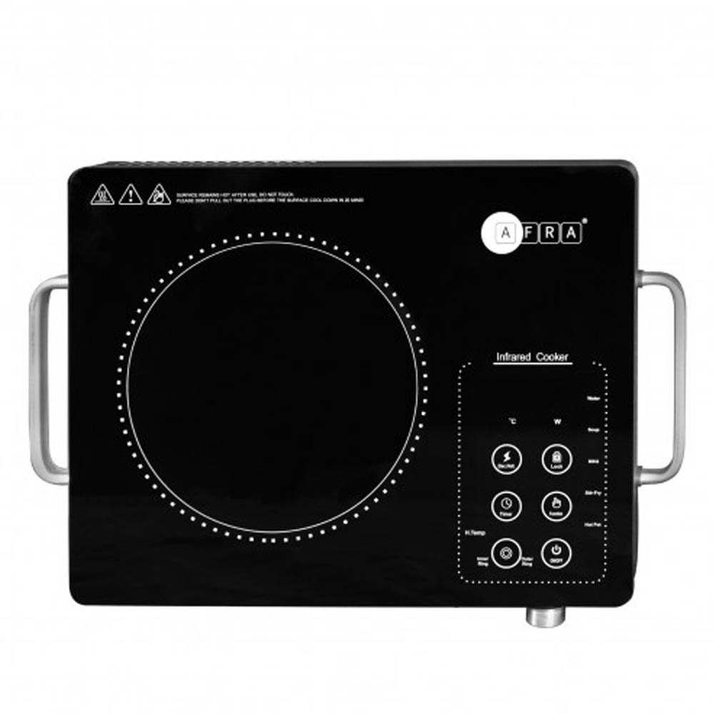 Order Afra - Infrared Single Cooktop W/Stainless Steel Body 2000W Black ...