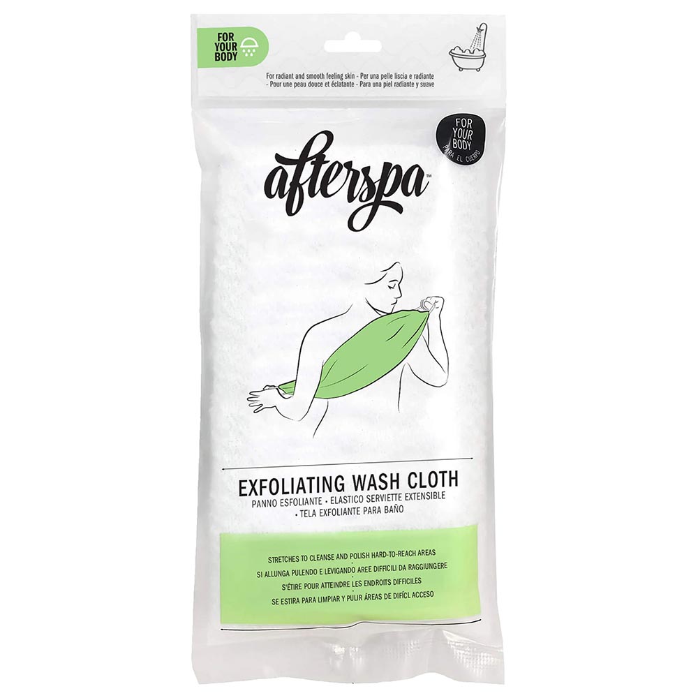 Afterspa - Bath & Shower Exfoliating Wash Cloth | Jomla.ae