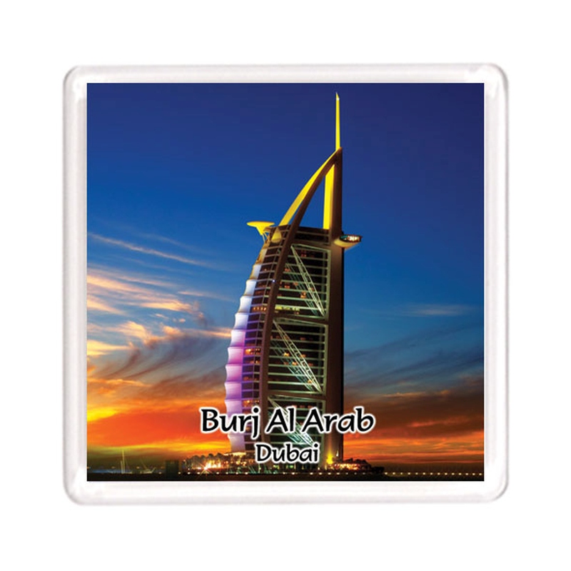 Ajooba - Dubai Souvenir Magnet Burj Al Arab 0041 | Jomla.ae