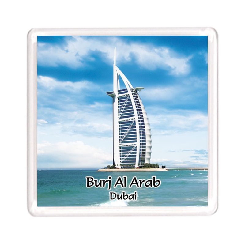 Ajooba - Dubai Souvenir Magnet Burj Al Arab 0045 | Jomla.ae