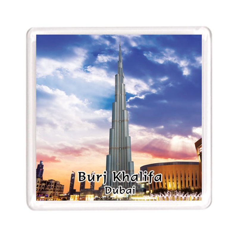Ajooba - Dubai Souvenir Magnet Burj Khalifa 0009 | Jomla.ae