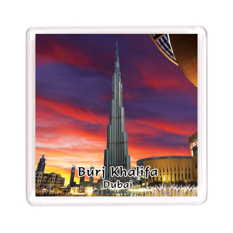 Order Ajooba - Dubai Souvenir Magnet Burj Khalifa 0011 Now! | Jomla.ae