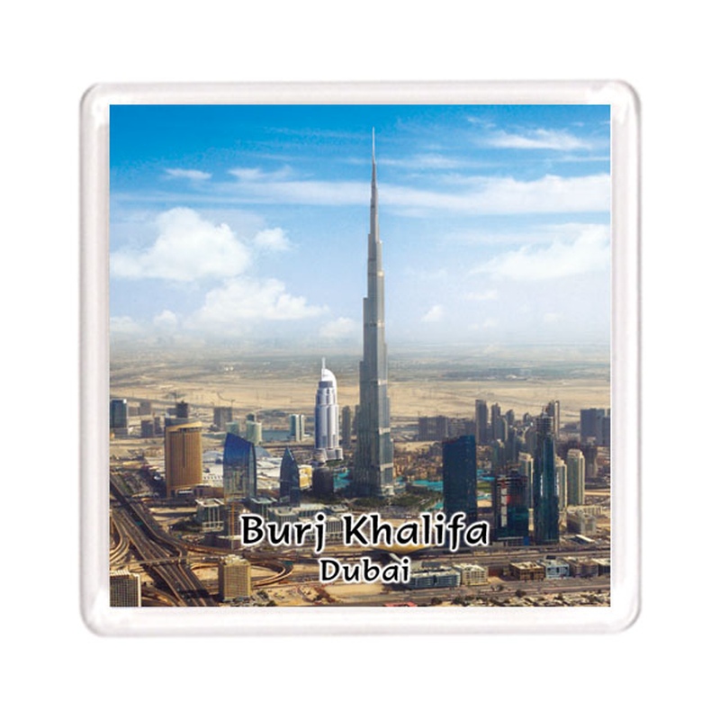 Ajooba - Dubai Souvenir Magnet Burj Khalifa 0026 | Jomla.ae