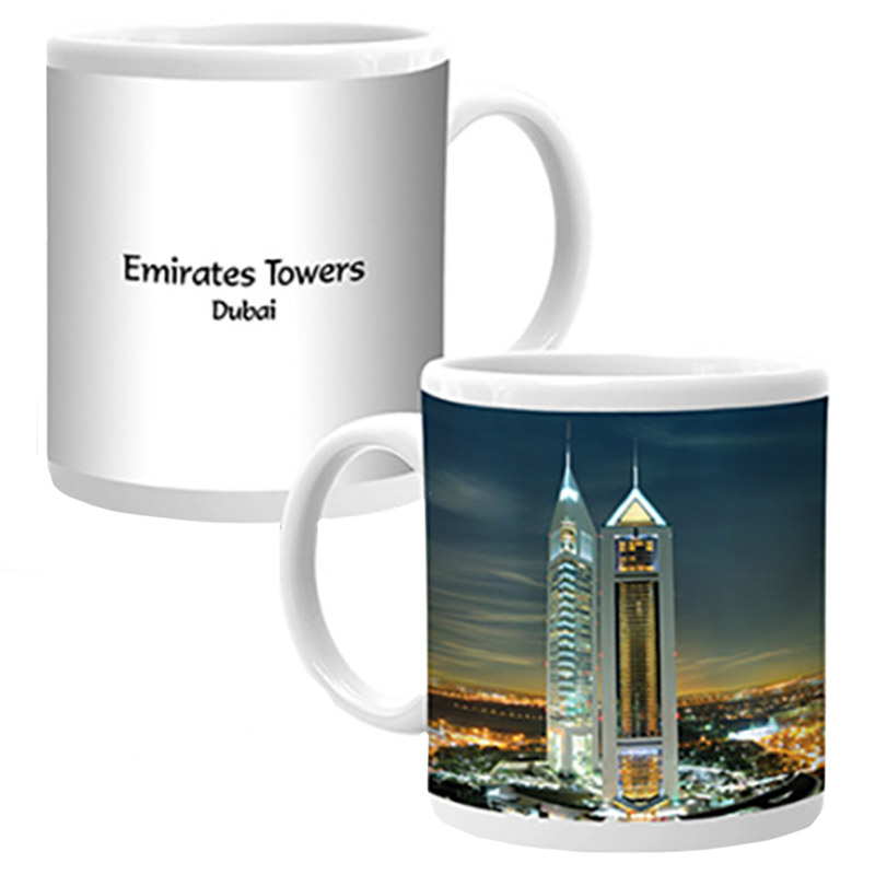 Order Ajooba - Dubai Souvenir Mug Emirates Towers MG 007 Now! | Jomla.ae