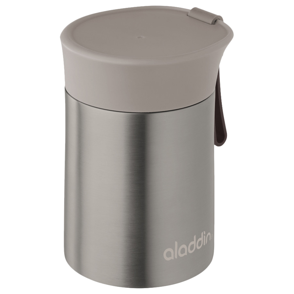Aladdin - Food Jar Stainless Steel 0.4L Nature Earth - Grey | Jomla.ae