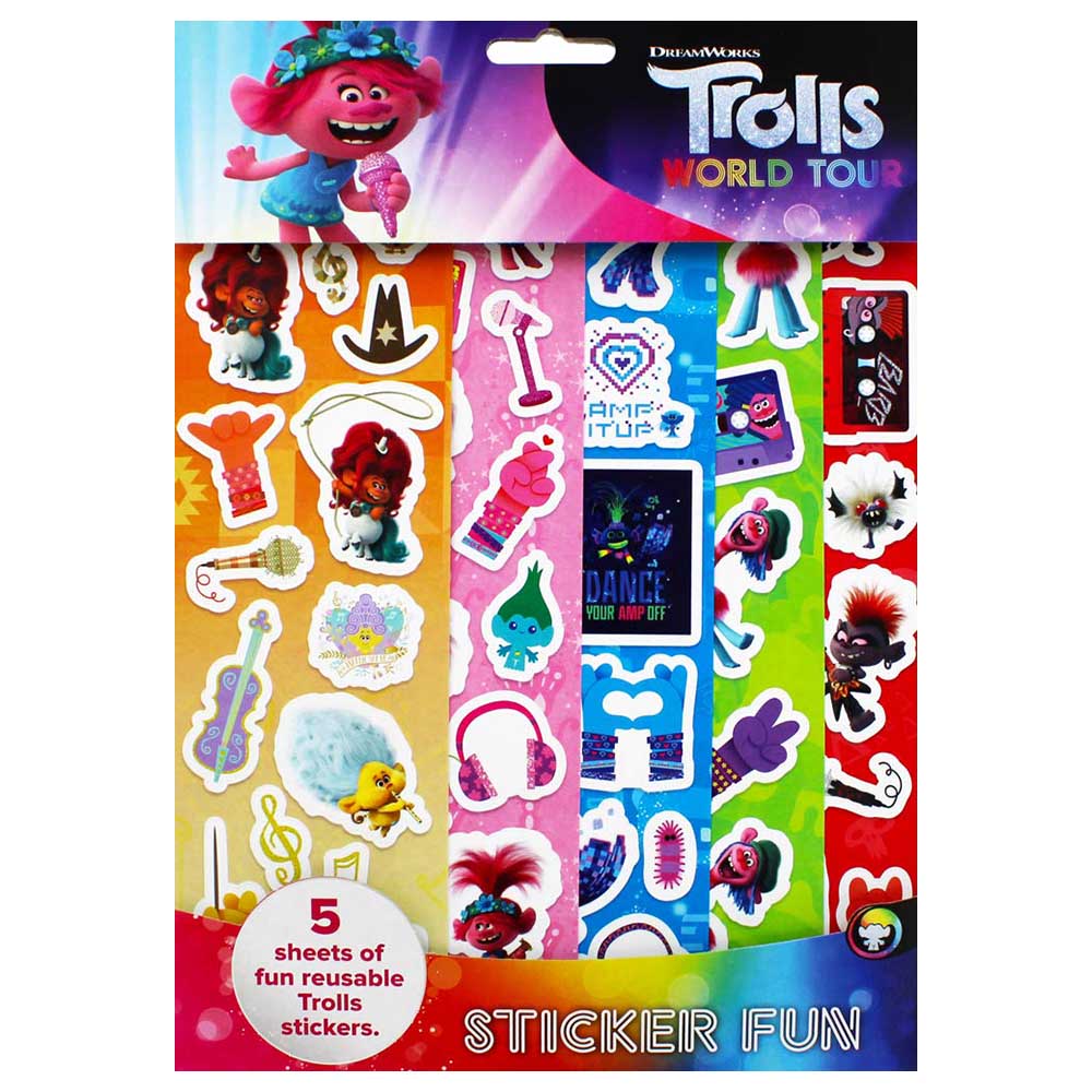 Alligator - Trolls 2 Sticker Fun | Jomla.ae