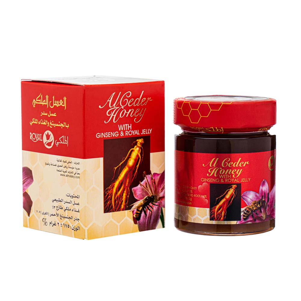 Almalaky Royal - Honey With Royal Jelly & Ginseng 175g | Jomla.ae