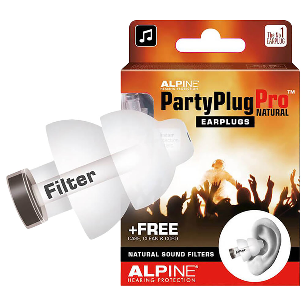 Alpine - PartyPlug Pro Natural Earplugs | Jomla.ae